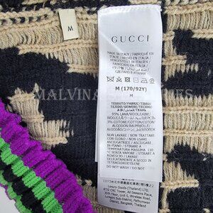 Gucci | Sweaters | Gucci Sweater Wool Jacquard Bunny Design Crewneck ...